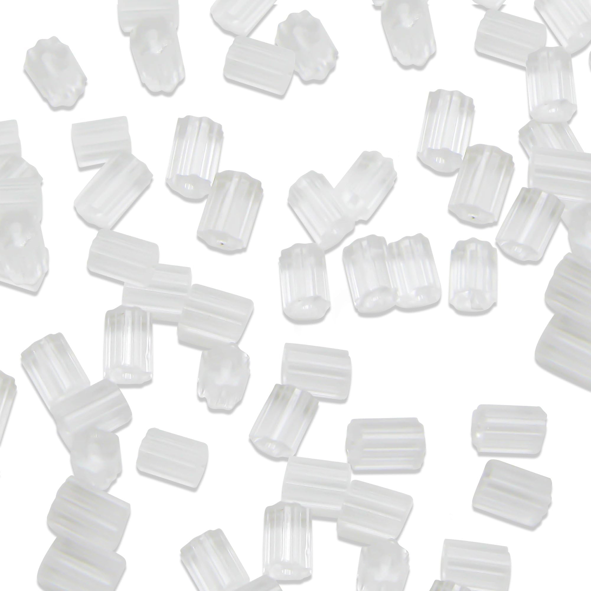 Amazon.com: RuiLing 100-Pack Rubber Stopper Spacer Transparent O Rings ...