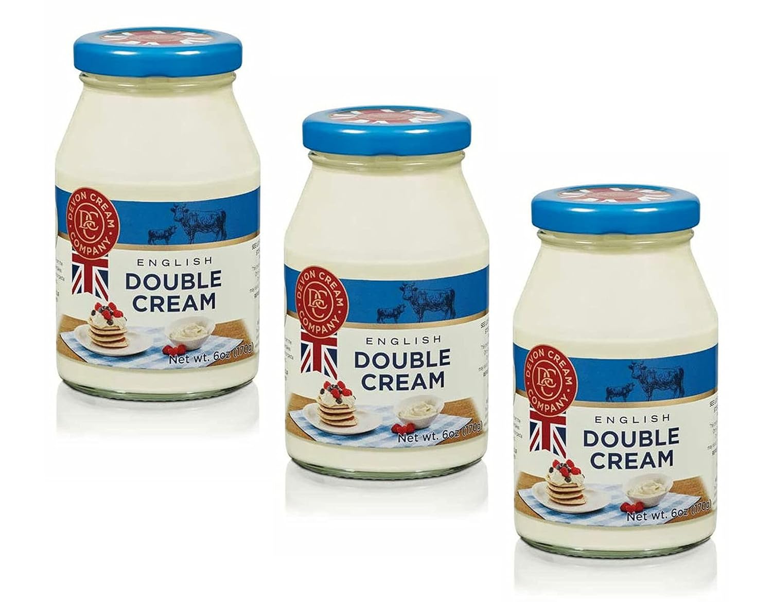 Amazon.com: English Double Devon Cream - pack of 3 : Grocery & Gourmet Food