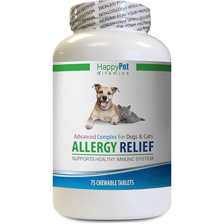 Amazon.com: cat Skin Rash - PET Allergy Relief - for Dogs and Cats ...