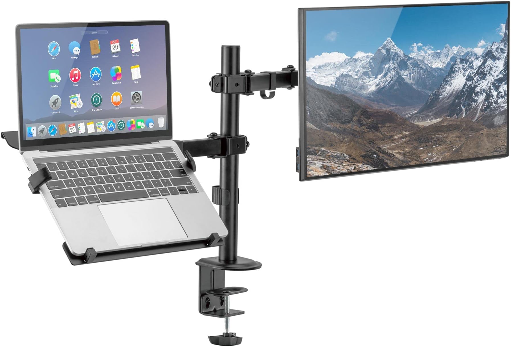 Redlemon Soporte para Monitor y Laptop Ajustable para Escritorio, Brazo ...