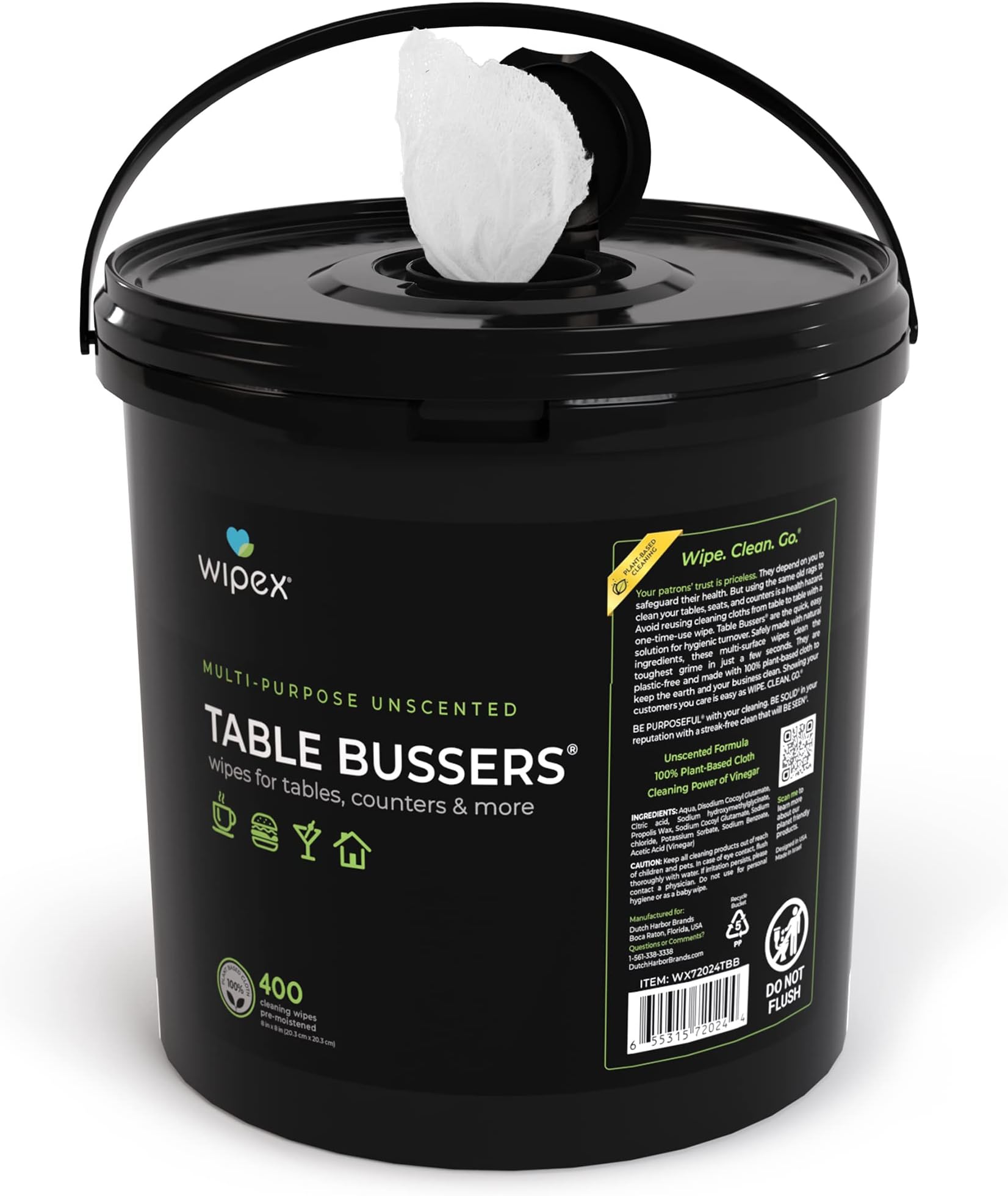 Amazon.com: Wipex Table Bussers - Multi Surface Cleaner Natural ...