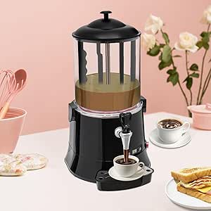 Amazon.com: TFCFL Commercial Hot Chocolate Machine, 400W 10L Stainless ...