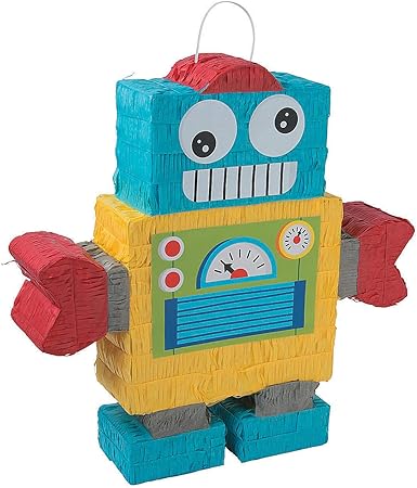 Amazon.com: Robot Party Pinata - Party Decor - 1 Piece : Toys & Games