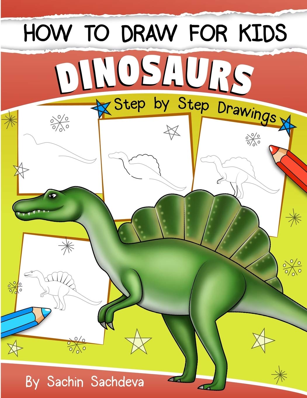 Buy How to Draw for Kids (Dinosaurs): An Easy STEP-BY-STEP guide to draw Dinosaurs and Other ...