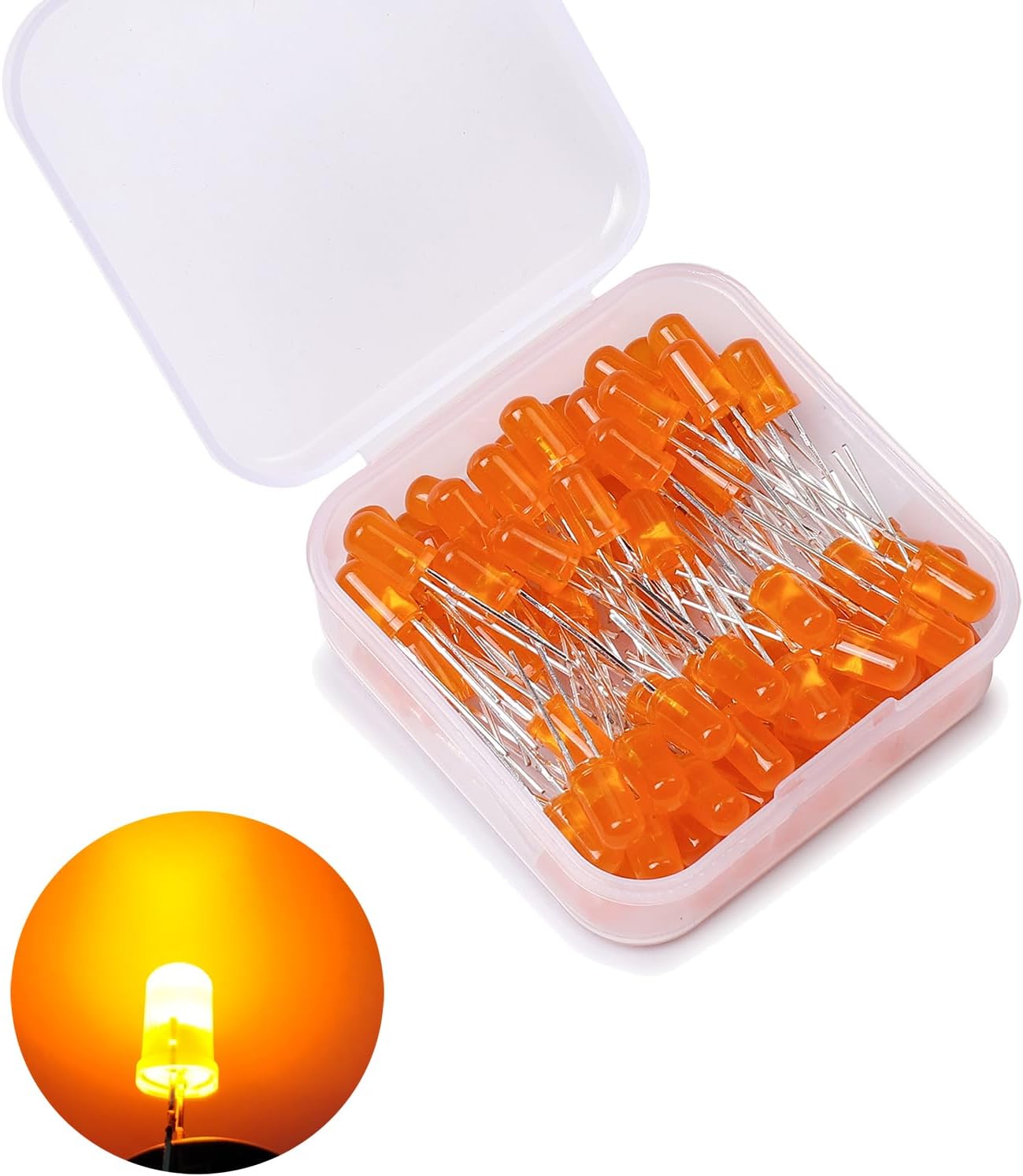 Amazon.com: Bestgle 475pcs 3mm and 5mm LED Lights Emitting Diodes ...