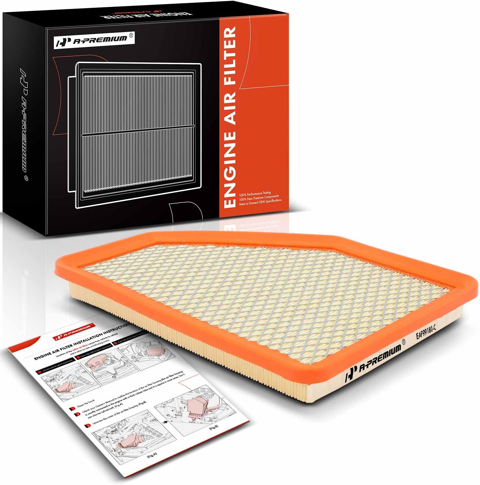 Amazon.com: Air filter for International CV/Chevrolet Silverado 4500 ...