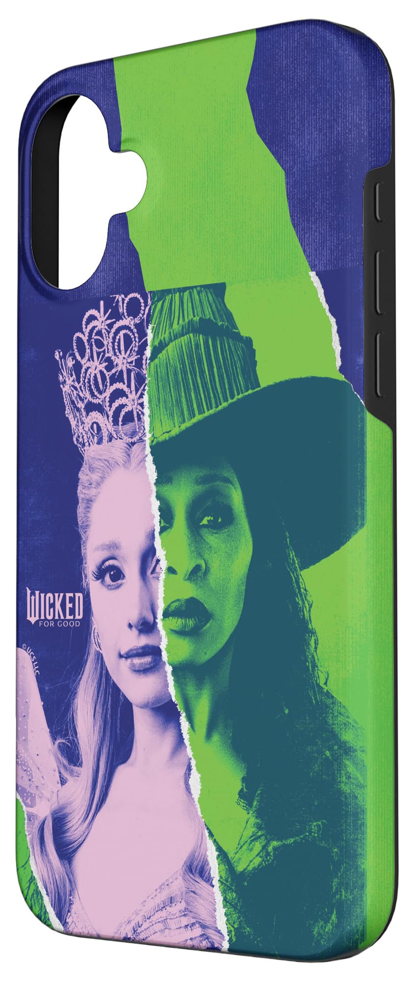 Snapklik.com : For Good Glinda And Elphaba Split Portrait Case For ...