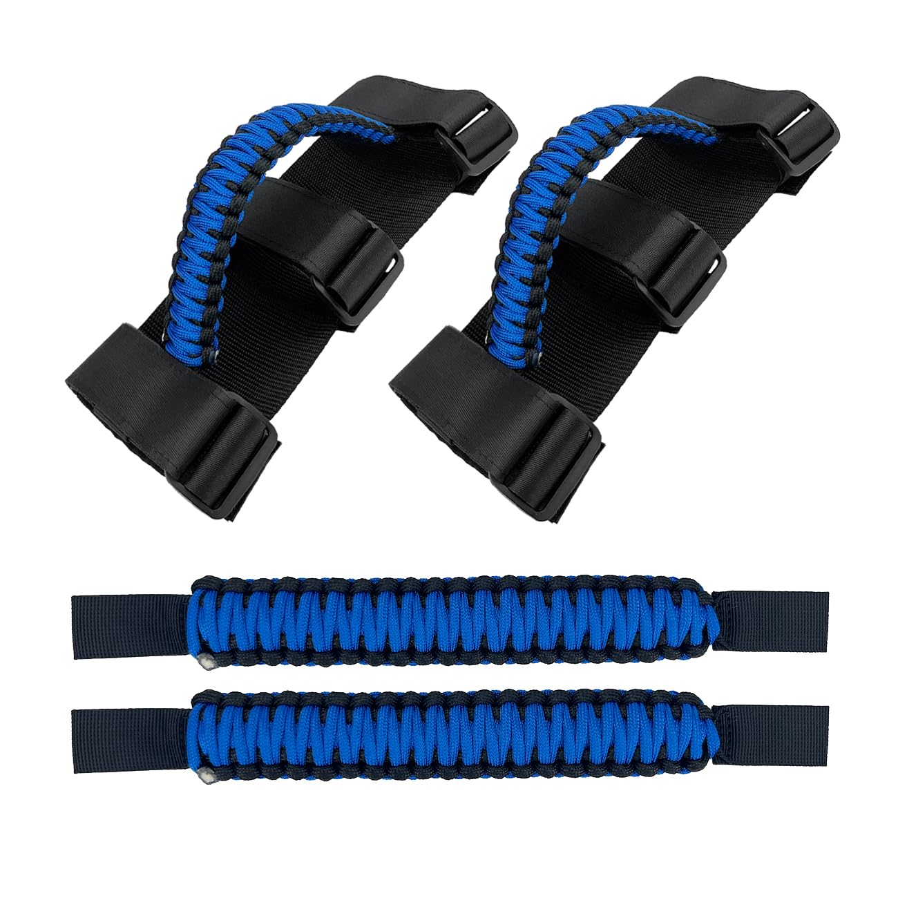 Snapklik.com : SWLOR 4 Pack Grab Handles For Jeep - 2 Roll Bar Garb ...