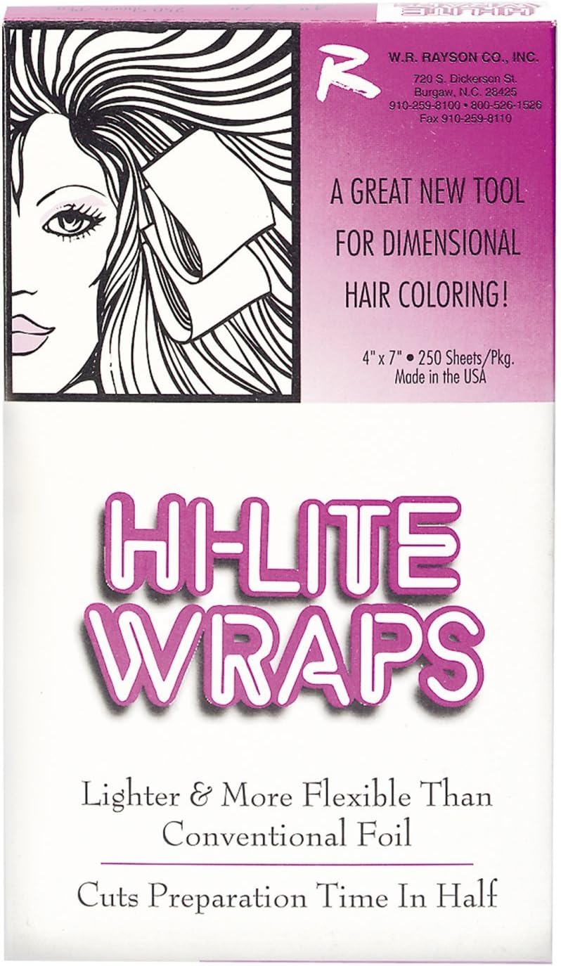 Amazon.com: W. R. Rayson Hi-Lite Wraps Short (4"x 7") : Beauty ...