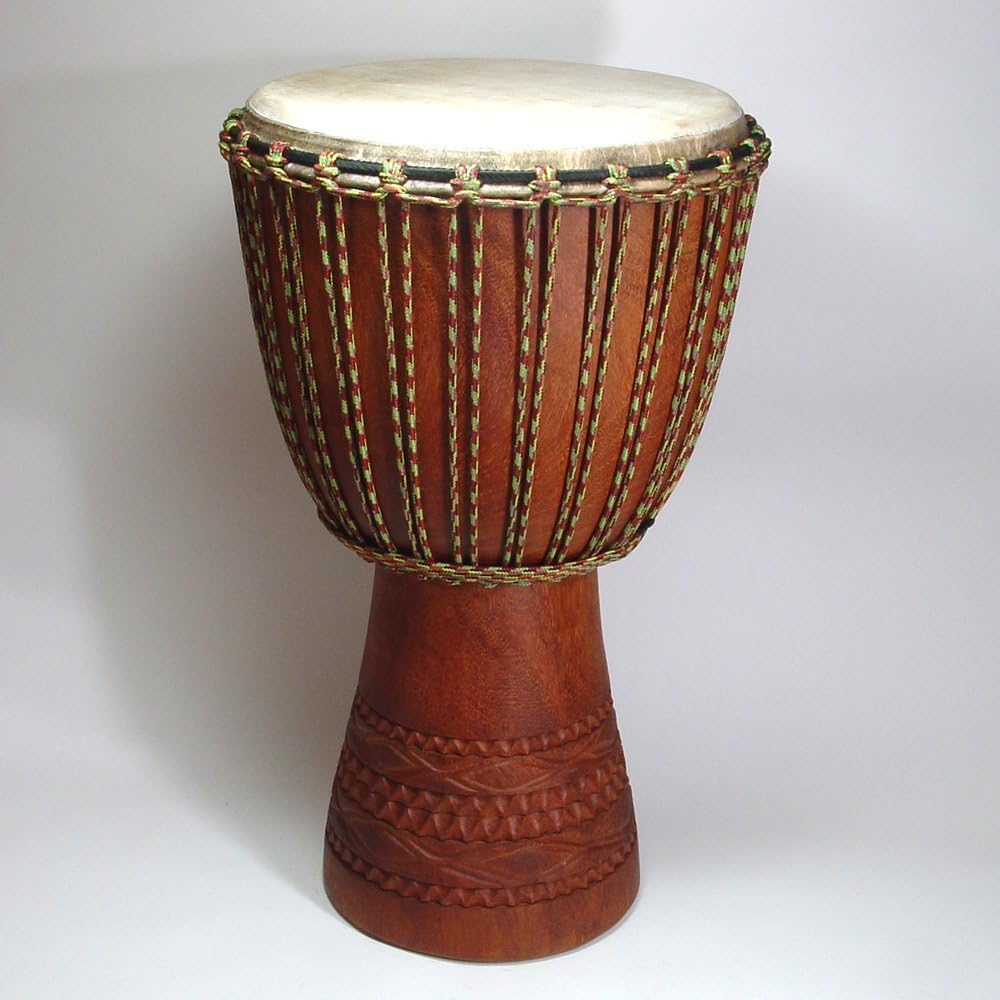 Amazon.com: Professional Mali Large Djembe Drum Lenke Wood : Musical ...