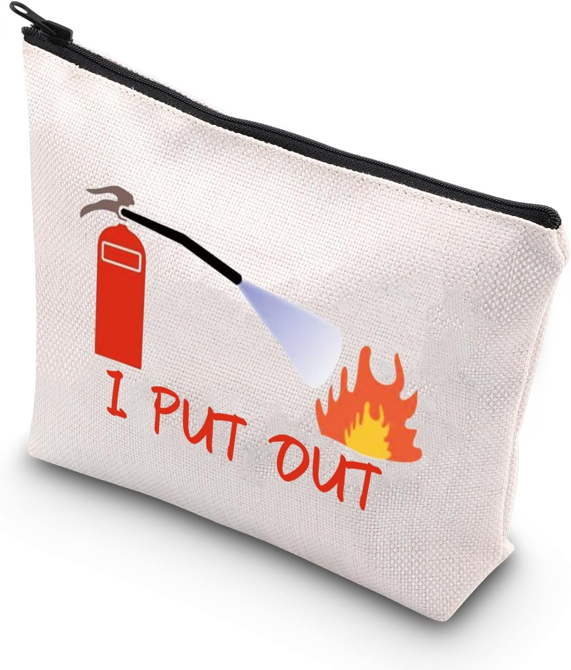 Amazon.com: BDPWSS Funny Firefighter Makeup Bag Fire Extinguisher i Put ...