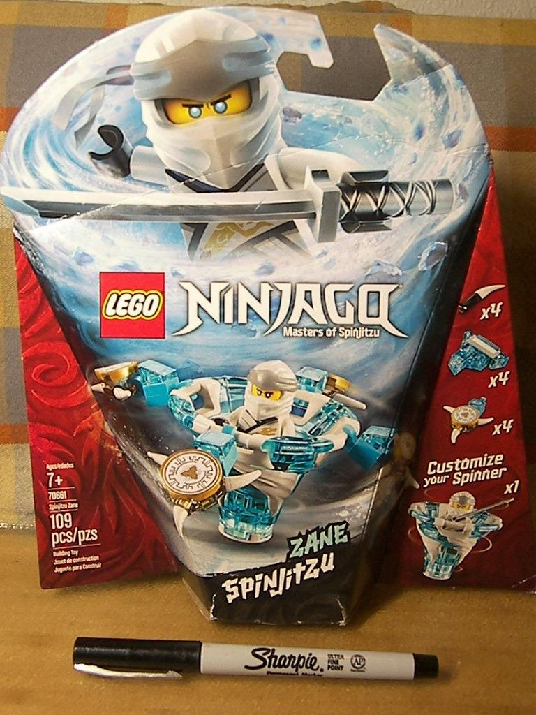 Amazon.com: LEGO NINJAGO Spinjitzu Zane 70661 Building Kit (109 Pieces ...