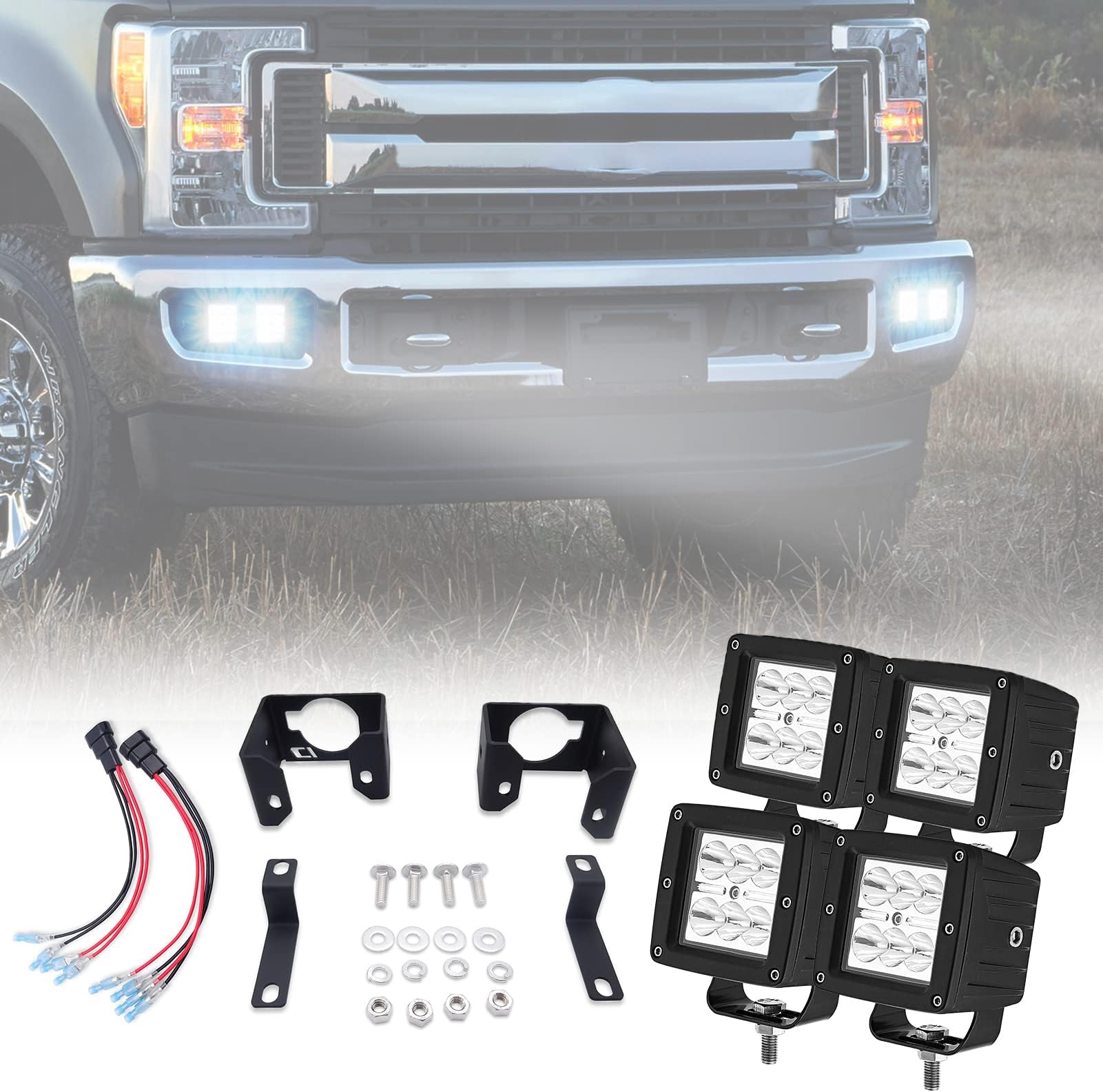 Amazon.com: ACANII - For 2017-2019 Ford F250 F350 SuperDuty [OE Style ...