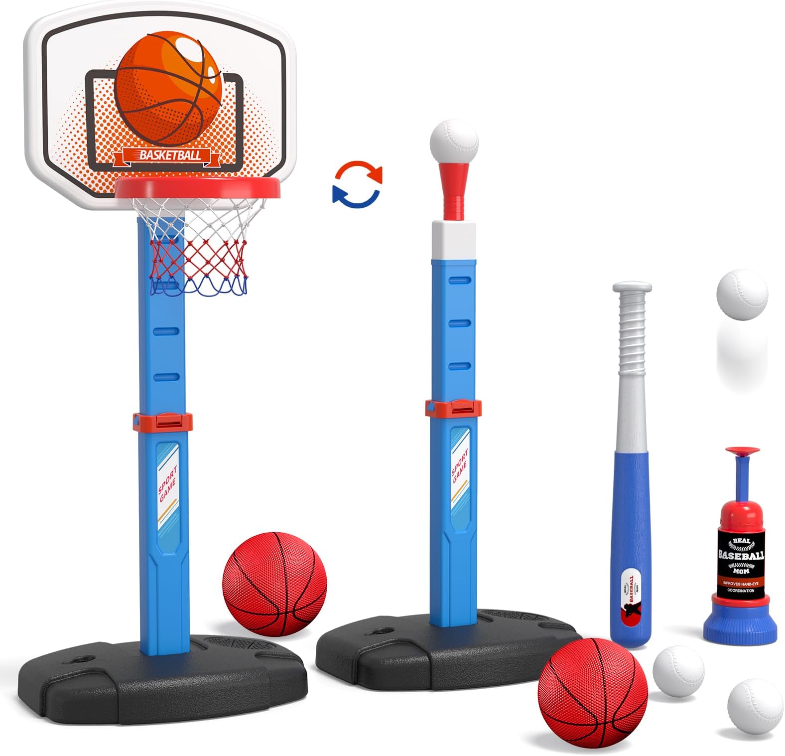 Amazon.com : Delta Children - Disney Mickey Mouse Plastic Basketball ...