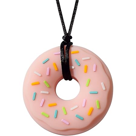 Amazon.com: Munchables Biscuit Sensory Chew Necklace – Chewy Fidget Toy ...