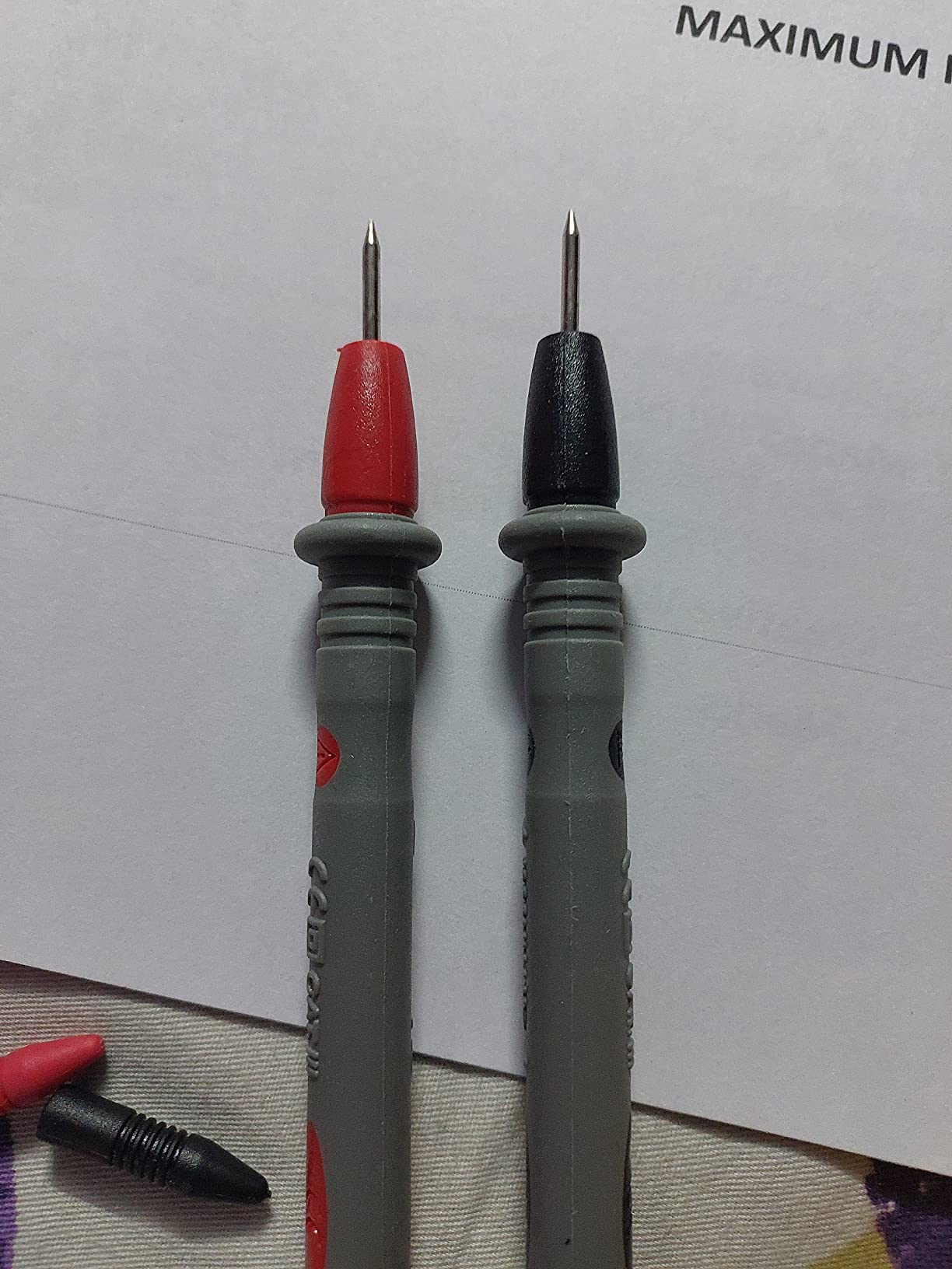 Ekavir Universal Probe Test Leads Pin for Digital Multimeter Needle Tip ...