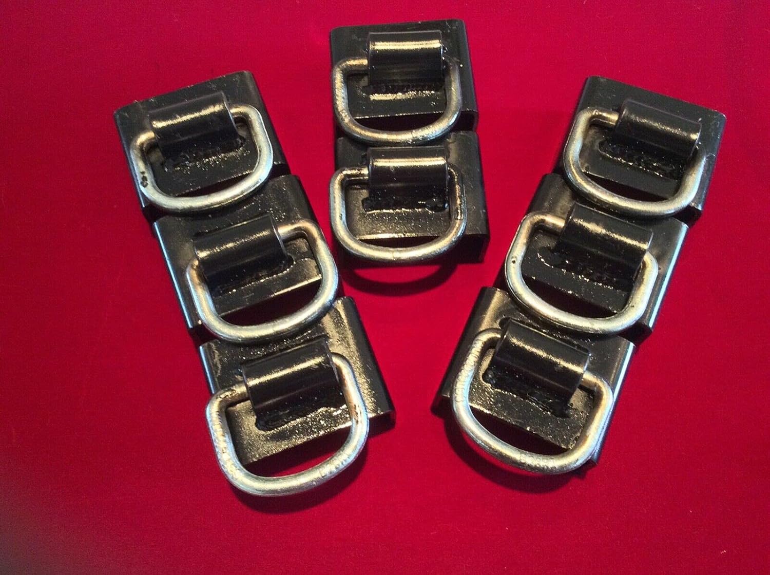 Amazon.com: 8 Heavy Duty 7 Guage Weld ON Stake Pockets with TIE Down D ...