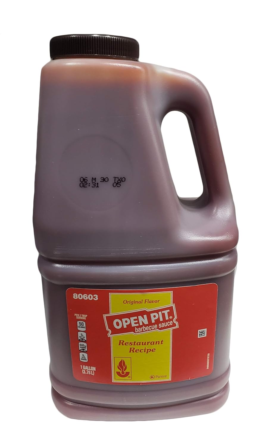 Amazon.com : Open Pit Original Flavor Barbecue Sauce - 1 Gallon(128oz ...