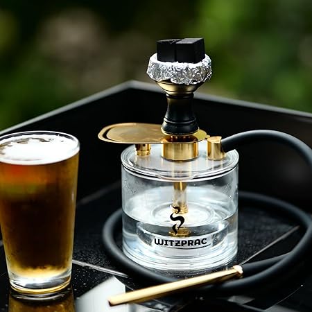 Amazon.com: ASANMA Car Hookah, Portable Hookah Set Travel Hookah Small ...