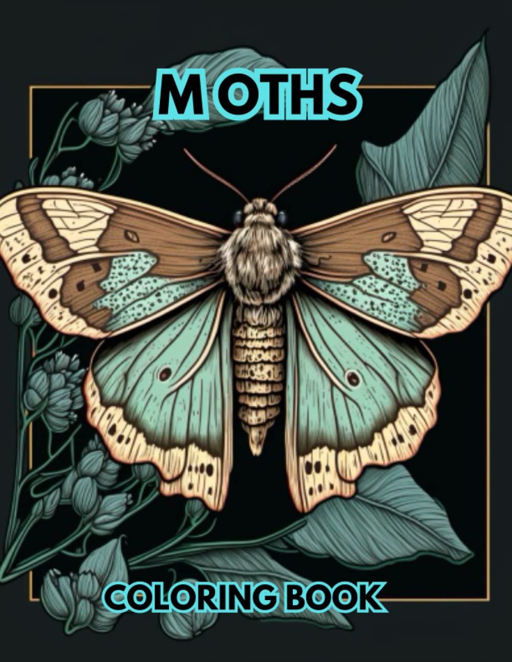 Amazon.com: MOTHS COLORING BOOK: Adult Coloring Book: 9798392656554 ...