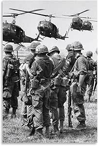 Amazon Military Poster During Vietnam War Vintage Historical
