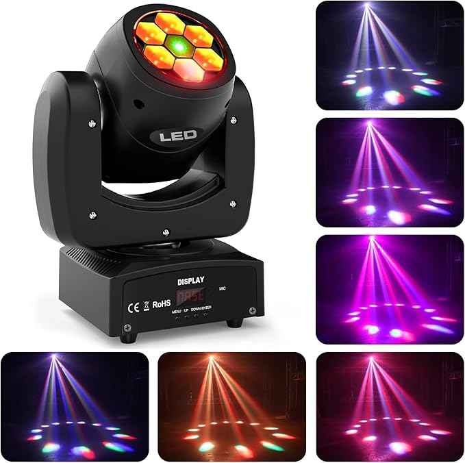90W Moving Head Beam LED dmx512 Bühnenlicht Disco Licht RGBW ...
