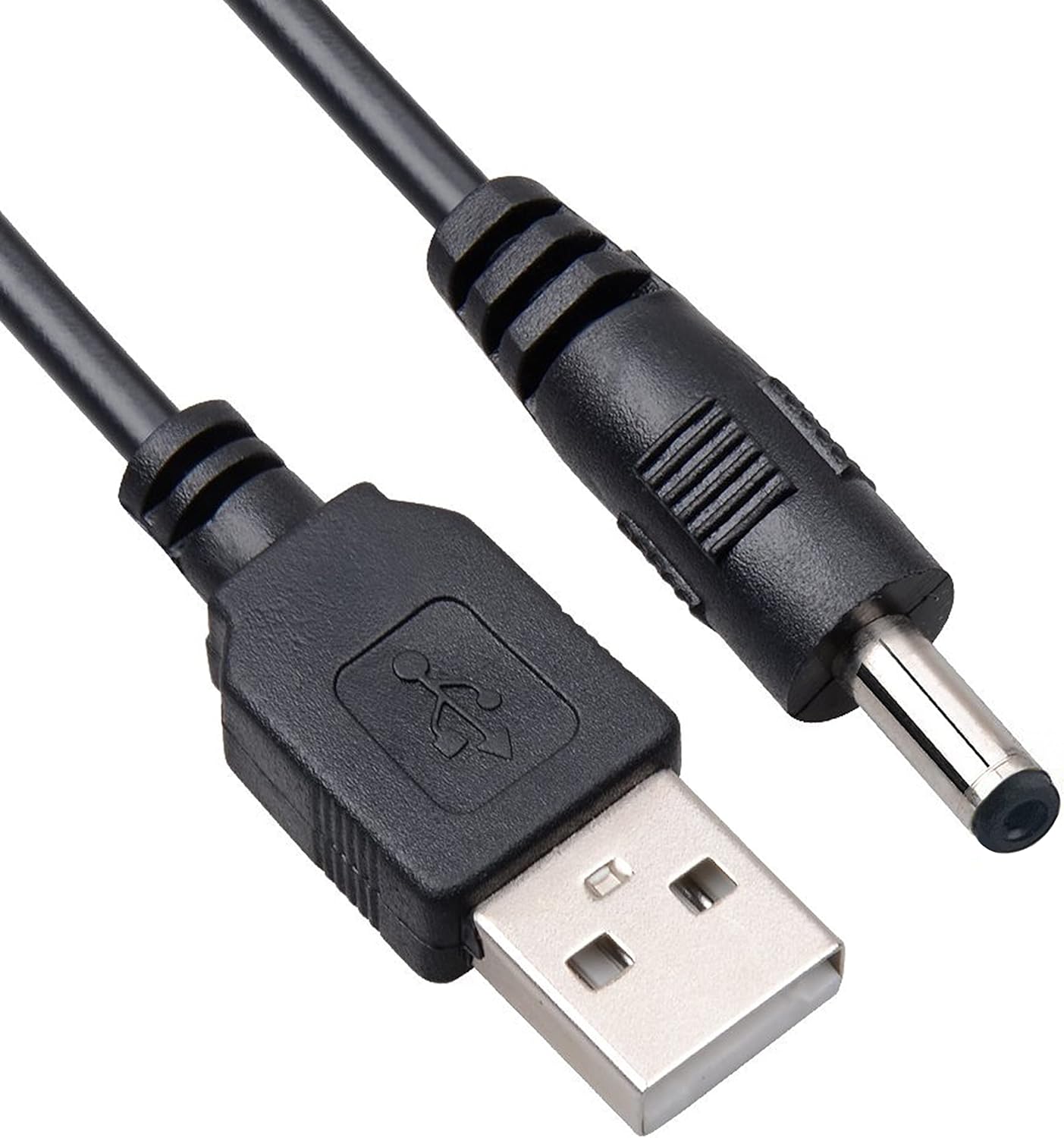 Amazon.co.jp: KIMOC DCケーブル USB3.5ミリ 充電ケーブル コード アダプタ DC 5V 電源充電 コネクタ ジャック ヘッドライト 充電用 外径3.5mm 内径 1 ...