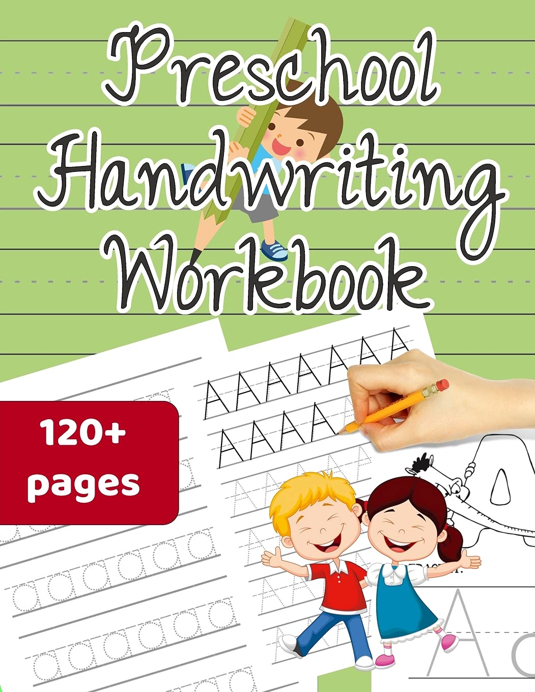 Buy Preschool handwriting workbook: Alphabet Handwriting Practice ...