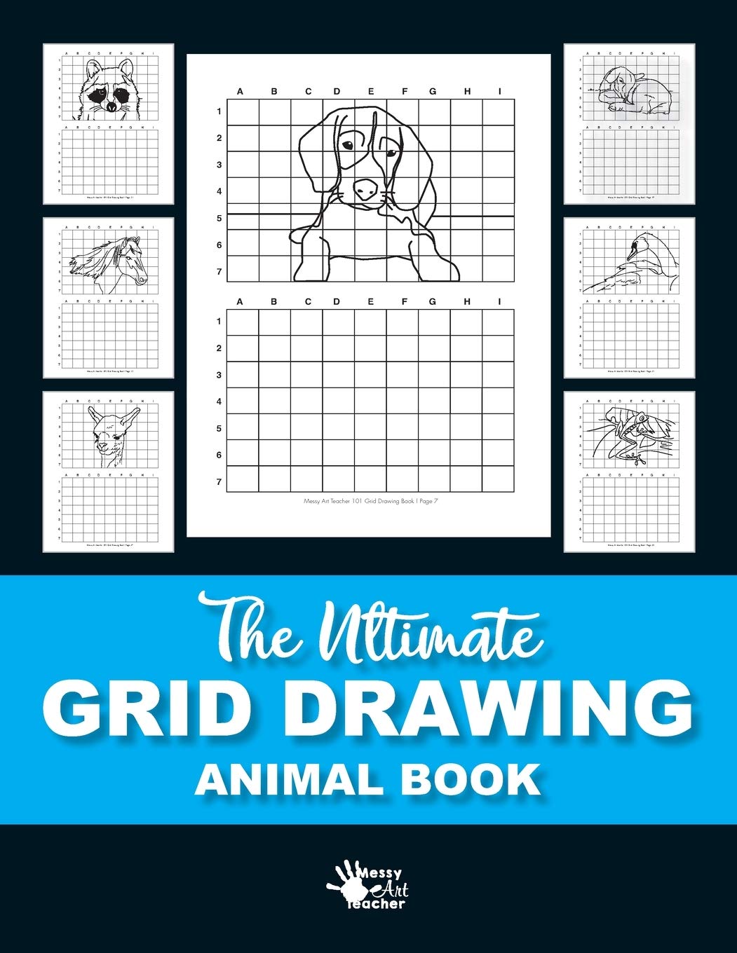 Amazon.com: The Ultimate Grid Animal Drawing Book: Over 40 Different ...
