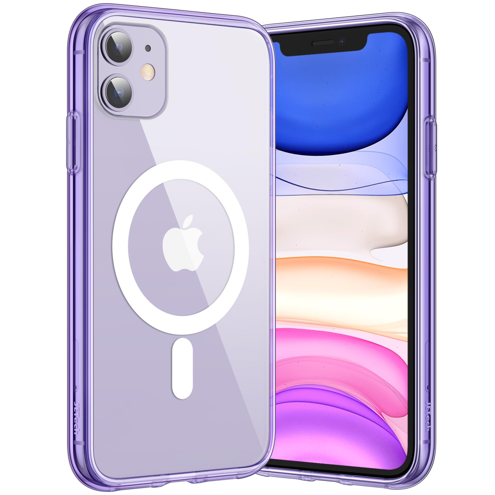 JETech Magnetic Case for iPhone 11 6.1-Inch Compatible with MagSafe ...