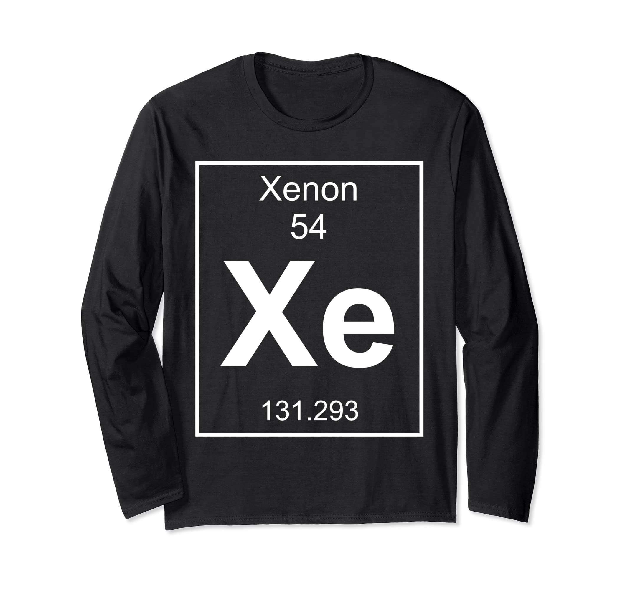Amazon.com: Xenon Element Costume Periodic Table Chemistry Fun Long ...