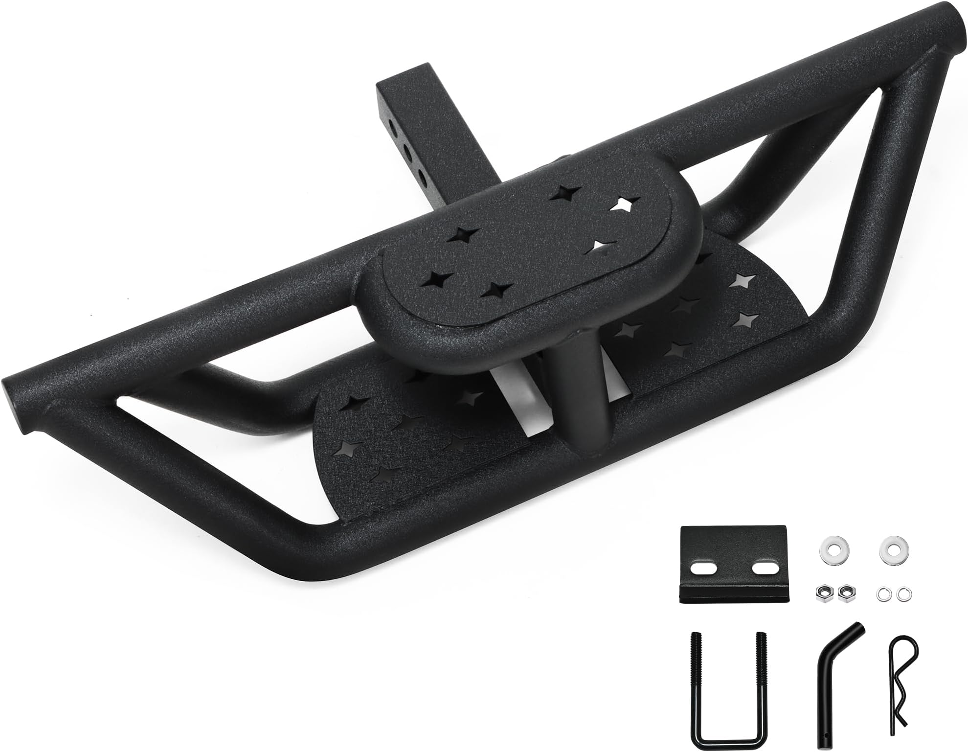 Rear Bumper Protector Chelhead Universal Heavy-Duty Hitch Step Rugged ...