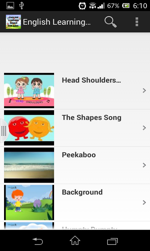 English Learning Songs for Kids - App on the Amazon Appstore