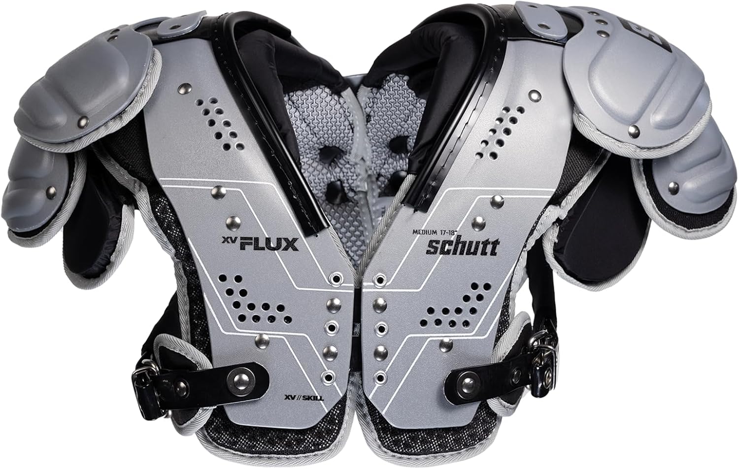 Schutt XV Skill Football Shoulder Pads for Quarterback, Wide Receiver ...
