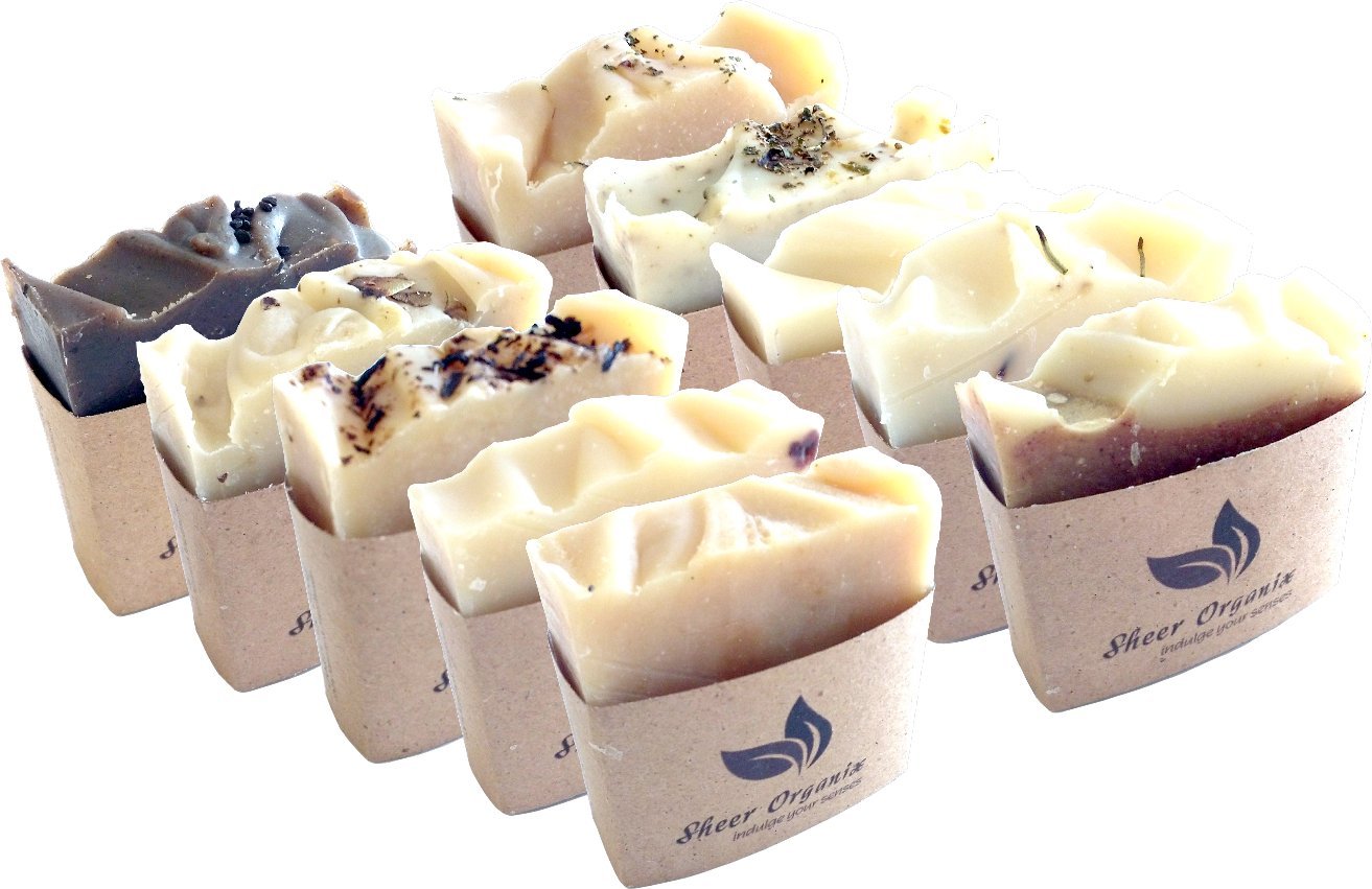 Amazon.com : (10 Pack) Sheer Organix Luxury Rejuvenative Handmade ...