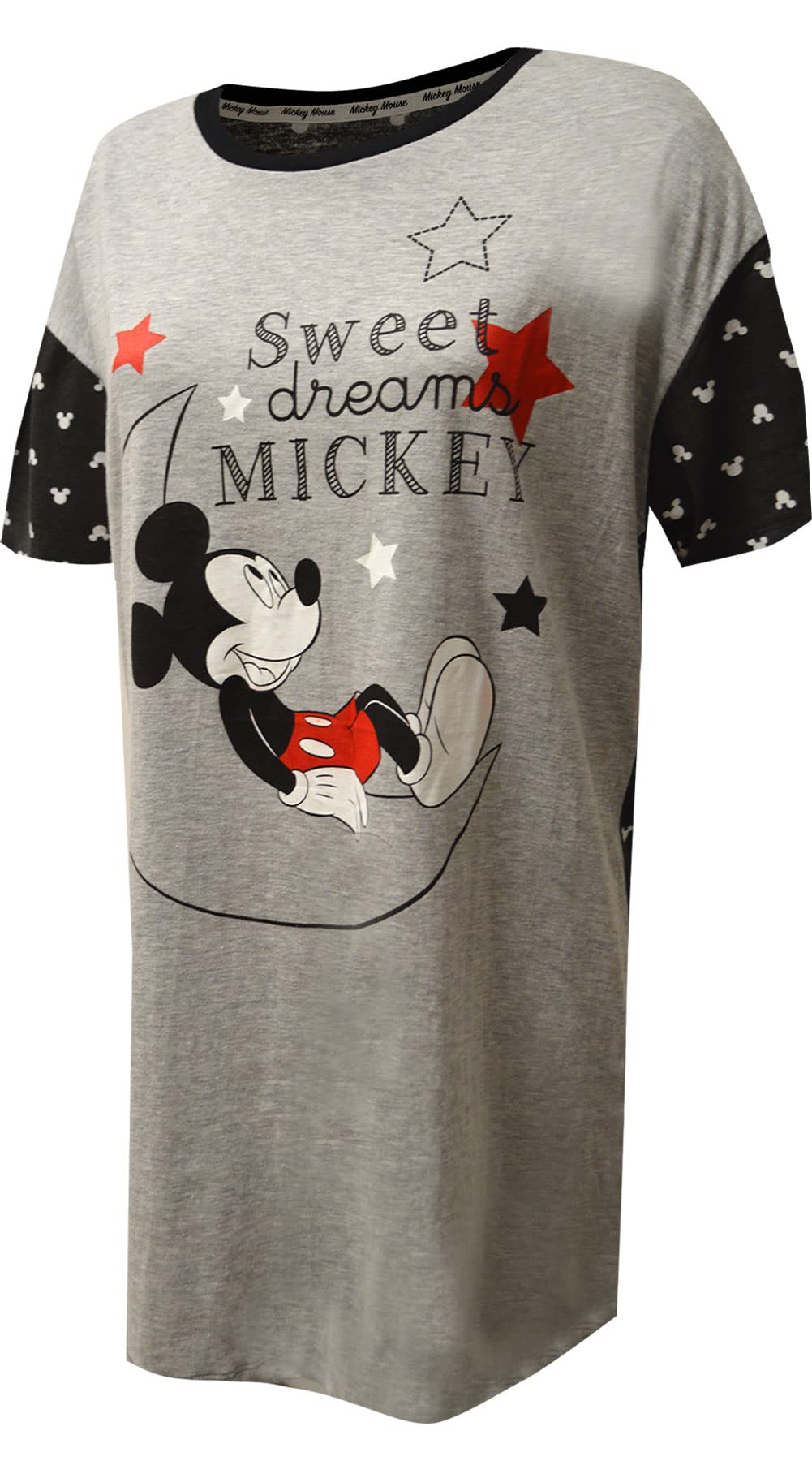 MJC Womens Disney's Mickey Mouse Sweet Dreams Mickey Nightshirt (Medium ...