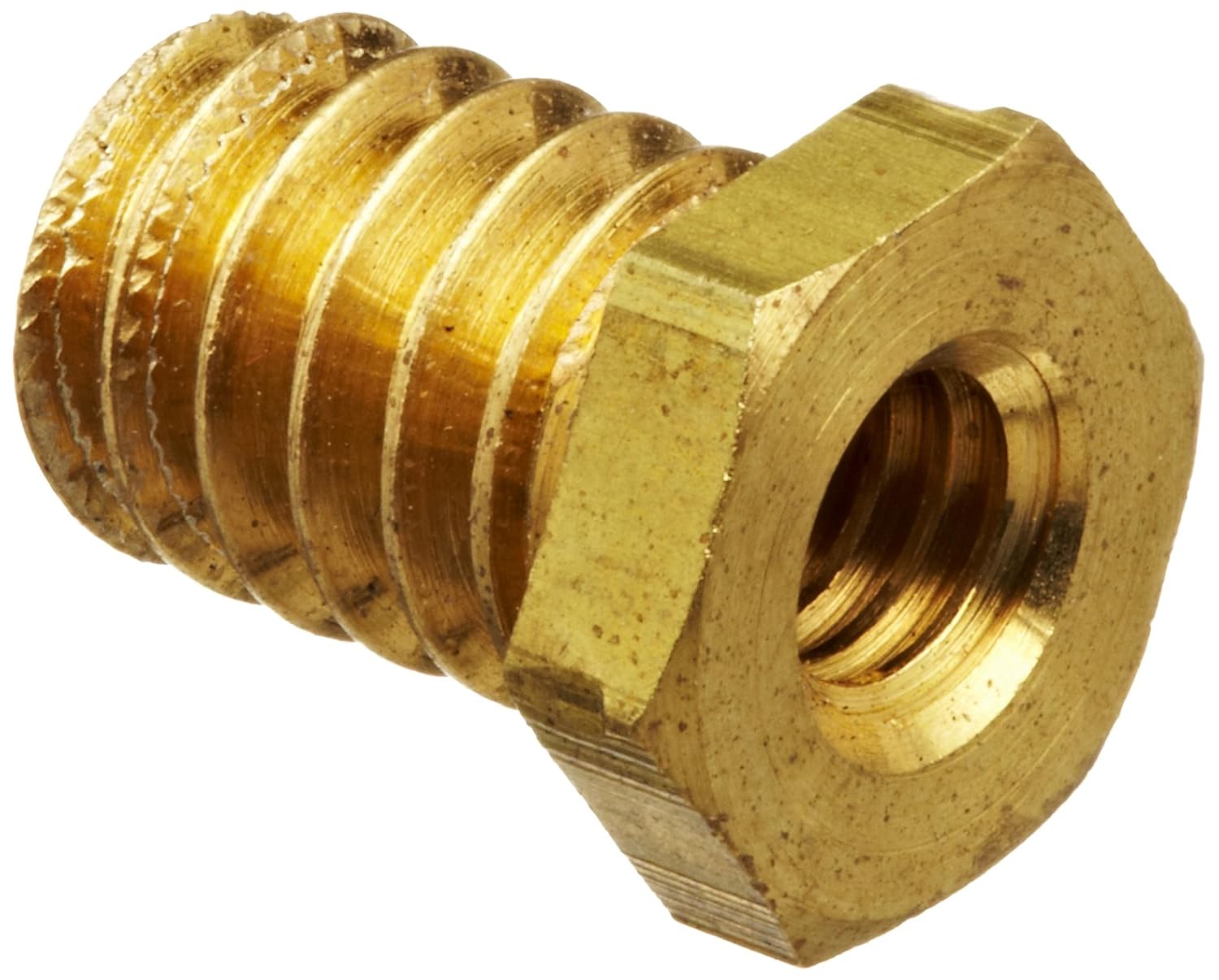 Robert Manufacturing R434 Series Bob Brass Plug Adaptor, 3/8"-16 SAE ...