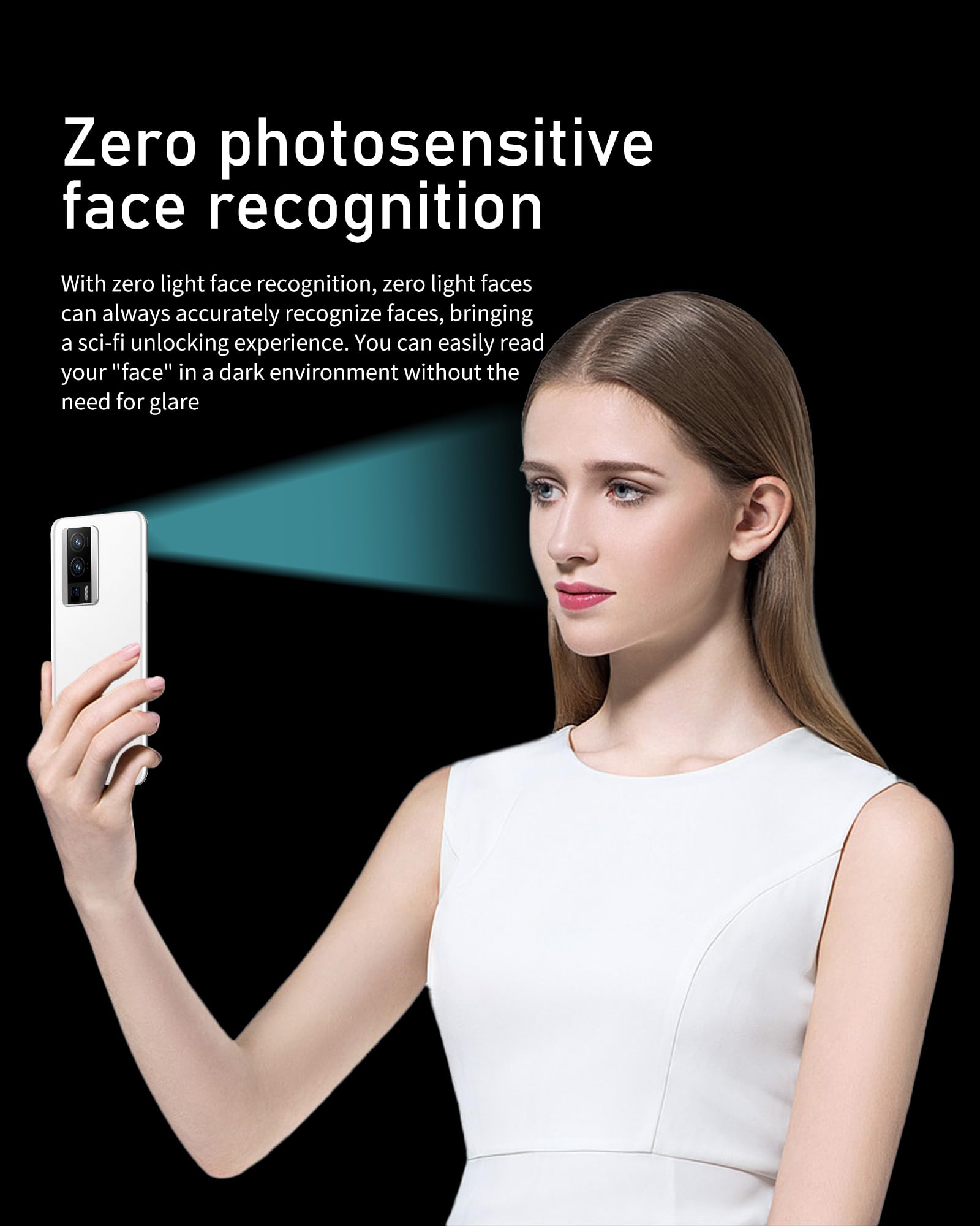 SANSHREUNI K60 Unlocked Cell Phones, 6GB+256GB Android 13 Unlocked Phone, 6.7" Screen+ Display ...