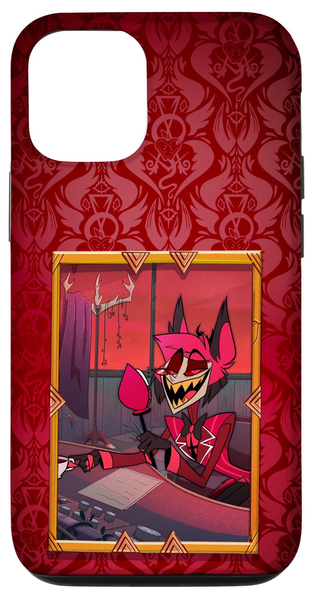 iPhone 13 Hazbin Hotel - Alastor Phone Case Case : Amazon.co.uk ...
