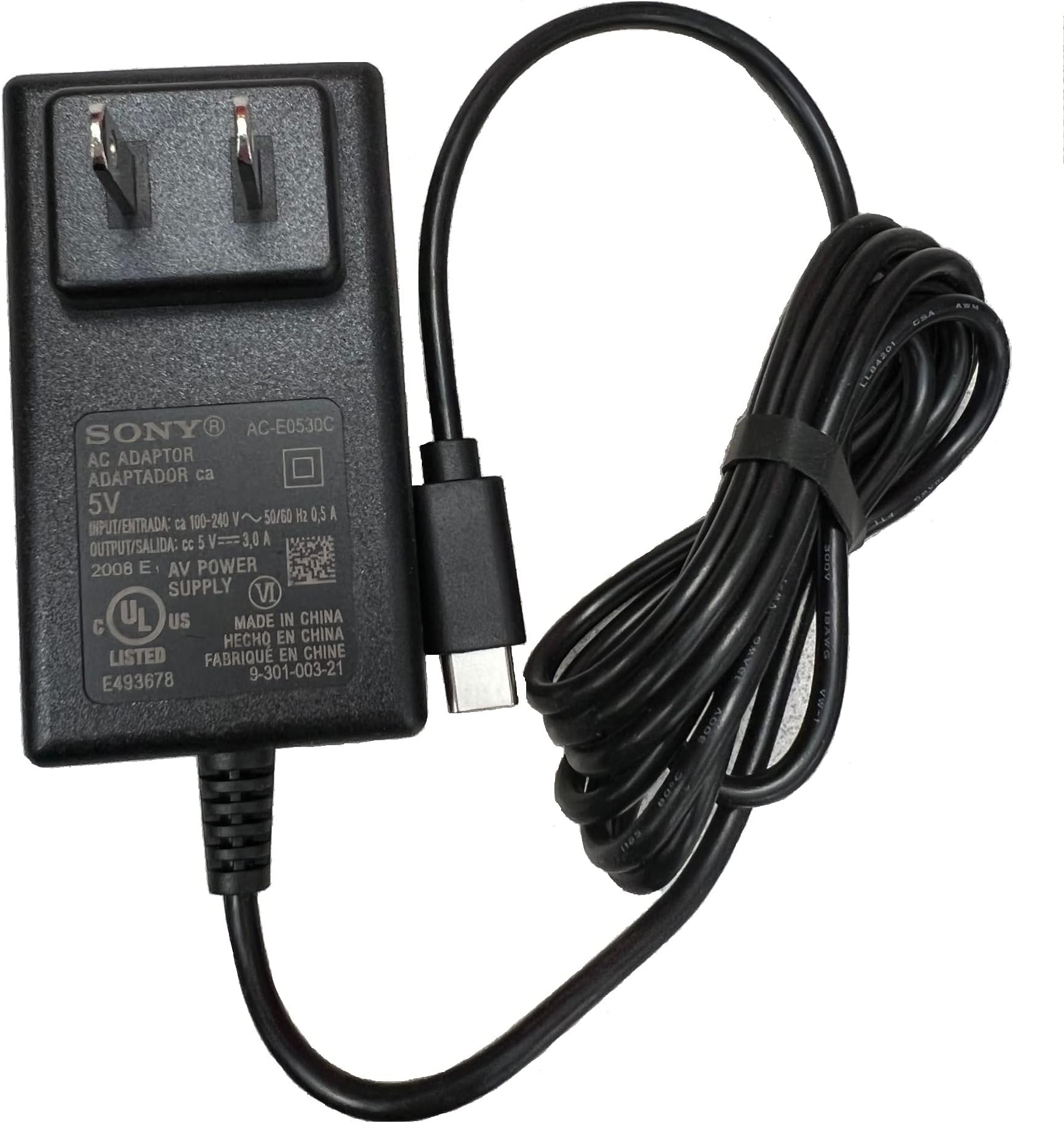 Amazon.com: UpBright 5V 3A USB Type C AC/DC Adapter Compatible with ...