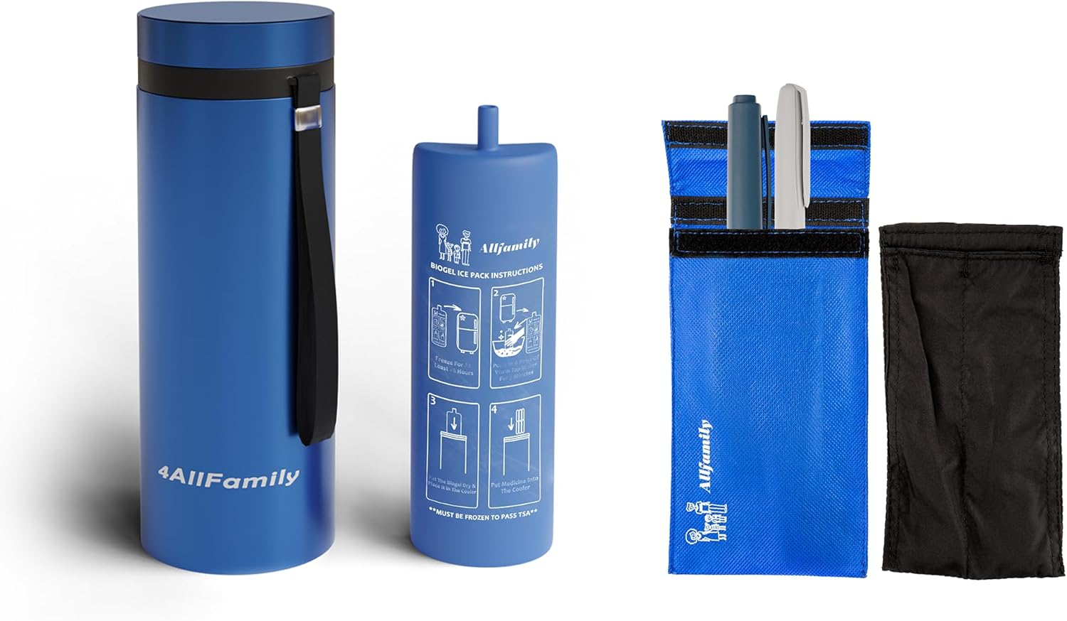 Amazon.com: 4ALLFAMILY Big Nomad Blue + 4ALLFAMILY 2 Pen Chiller ...