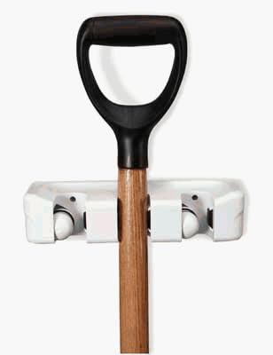 Amazon.com: The Container Store 3-Stick Broom & Mop Organizer