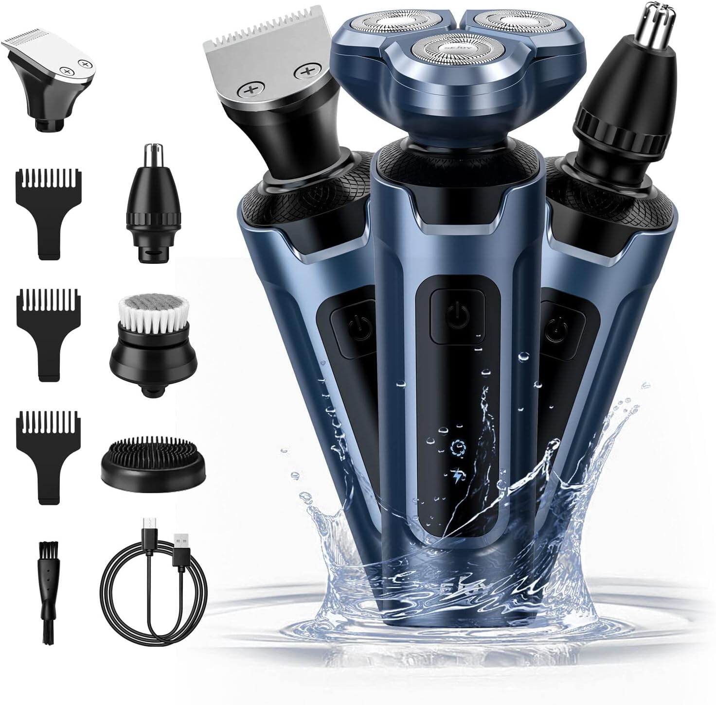 Sejoy Electric Razor for Men face, Shavers for Men pubic Hair and Beard ...