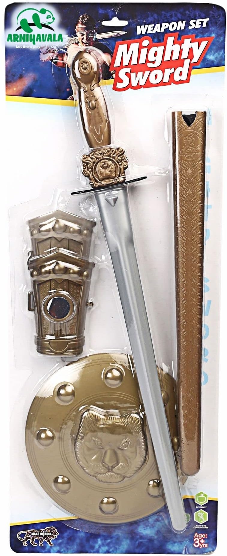 Buy RATNA'S Leo Warrior Sword Toy for Kids (Length 28 INCHES) Online at ...