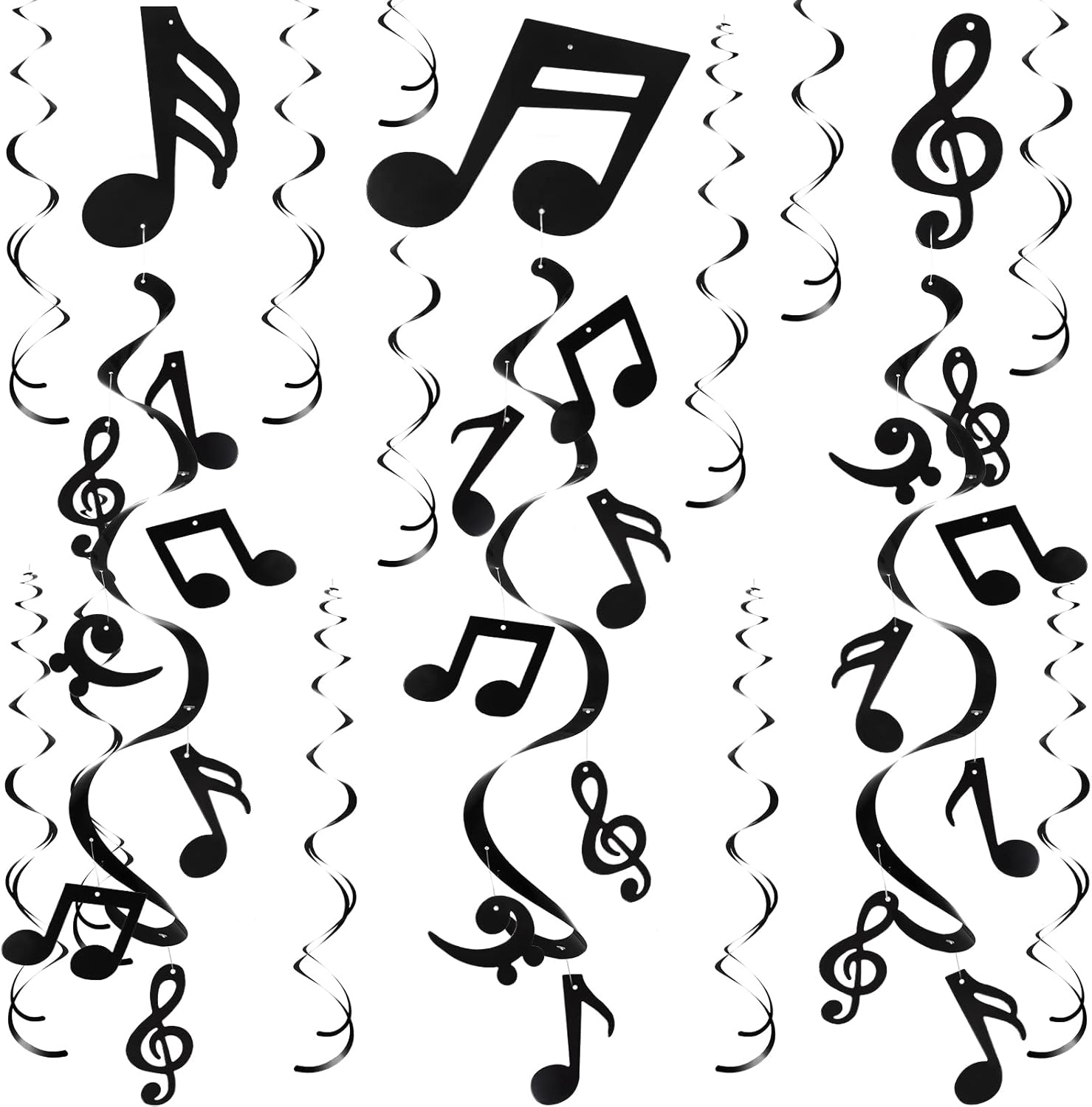 Buy 84 Pieces Music Notes Hanging Swirl Music Theme Party Decorations buy-84-pieces-music-notes-hanging-swirl-music-theme-party-decorations