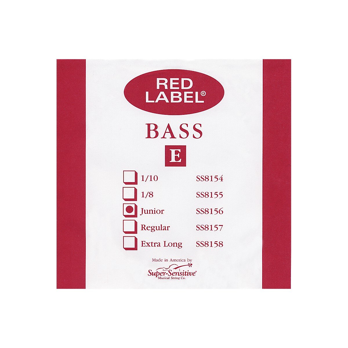 Supersens 18146 Red Label Bass A String, 1/4 Junior Size : Amazon.in ...