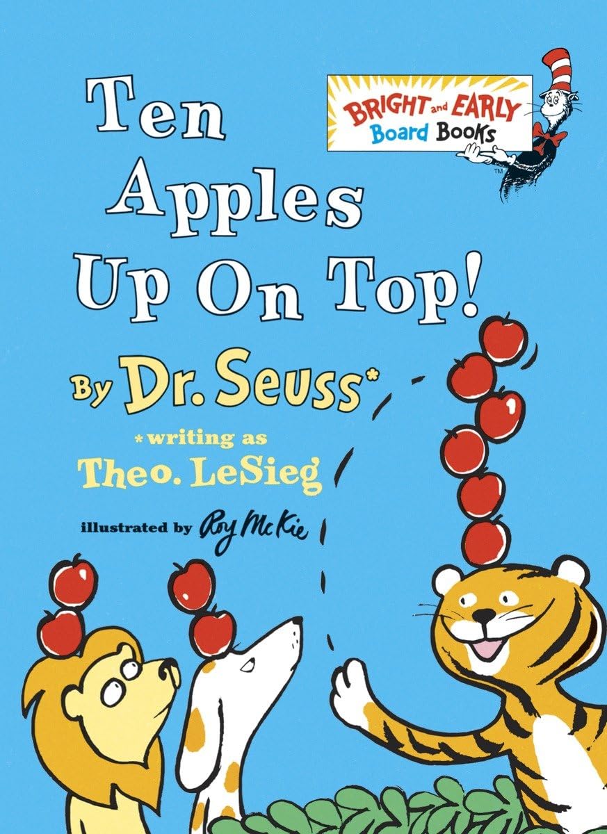 Amazon.com: Ten Apples Up On Top! (Bright & Early Board Books ...