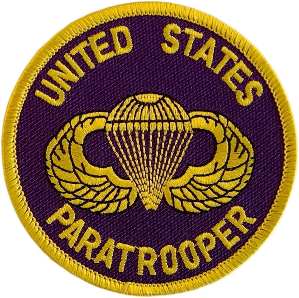 Amazon.com: USA Airborne Paratrooper Patch (Iron on Sew on - P12)
