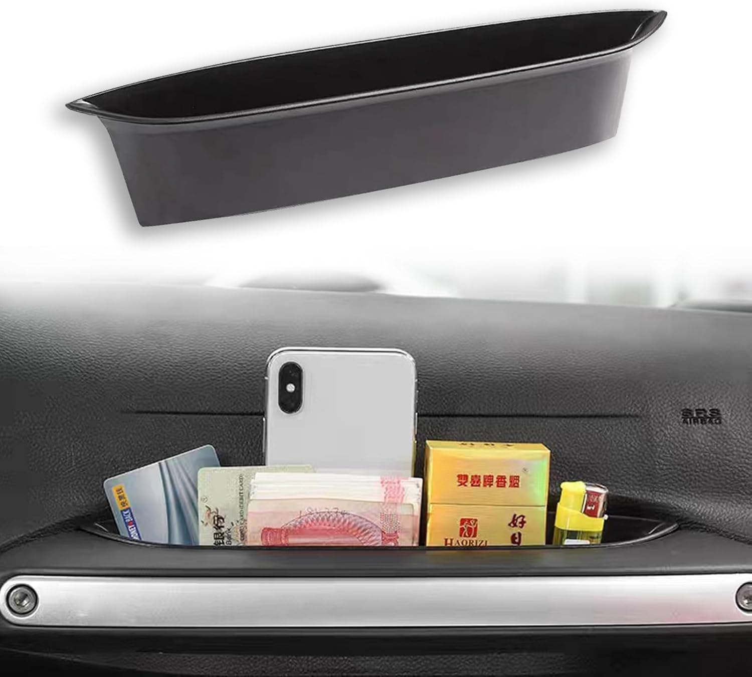 Amazon.com: NGHEY 1 PC Handle Storage Box, Passenger Storage Tray ...