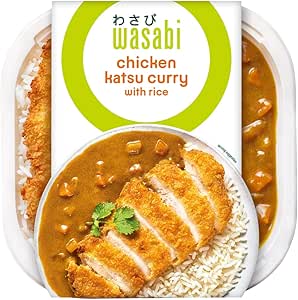 Wasabi Home Bento Chicken Katsu Curry with Rice 450g : Amazon.co.uk: Grocery
